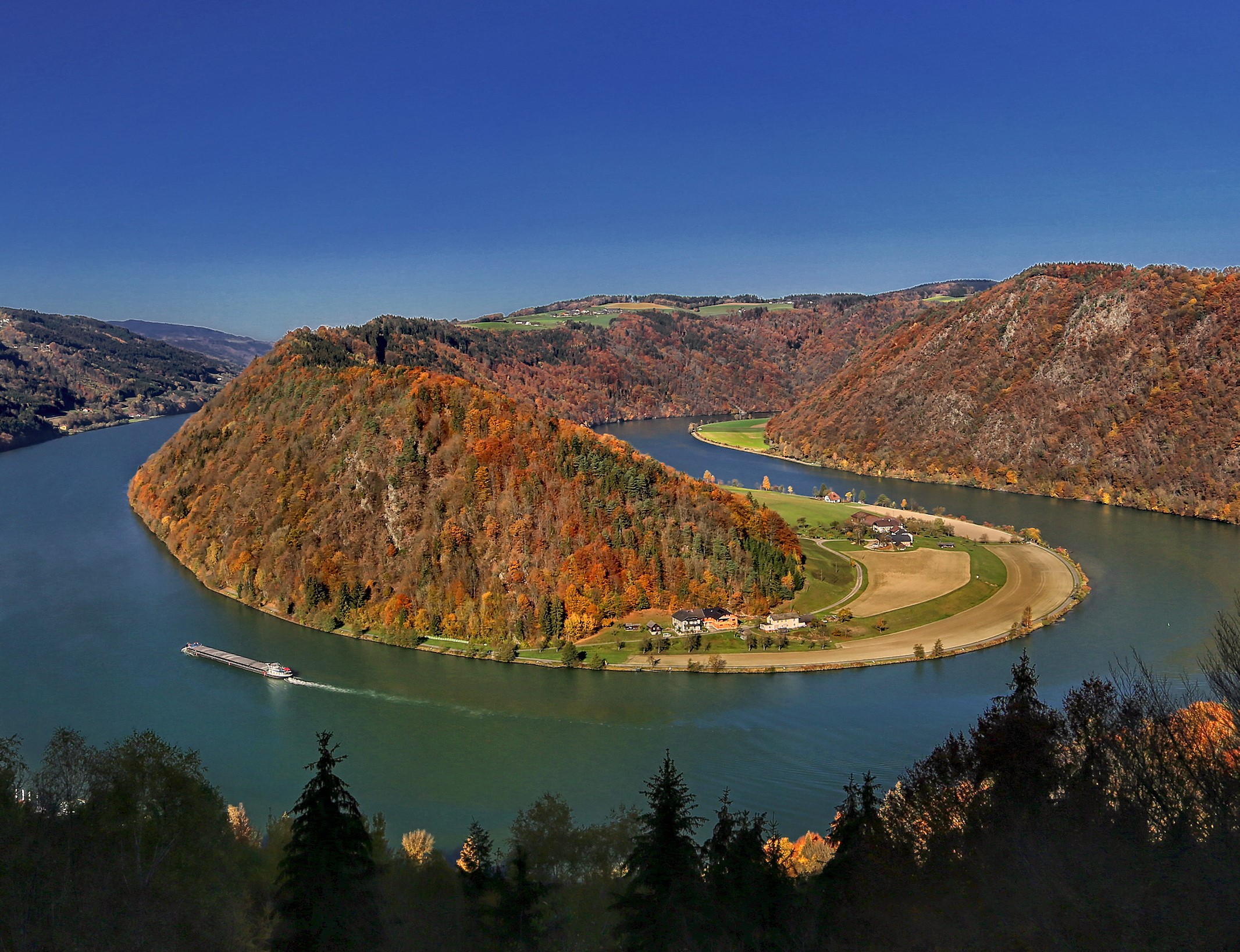 Donausteig-Runde von St. Agatha zur Schlögener Schlinge | GPS Wanderatlas