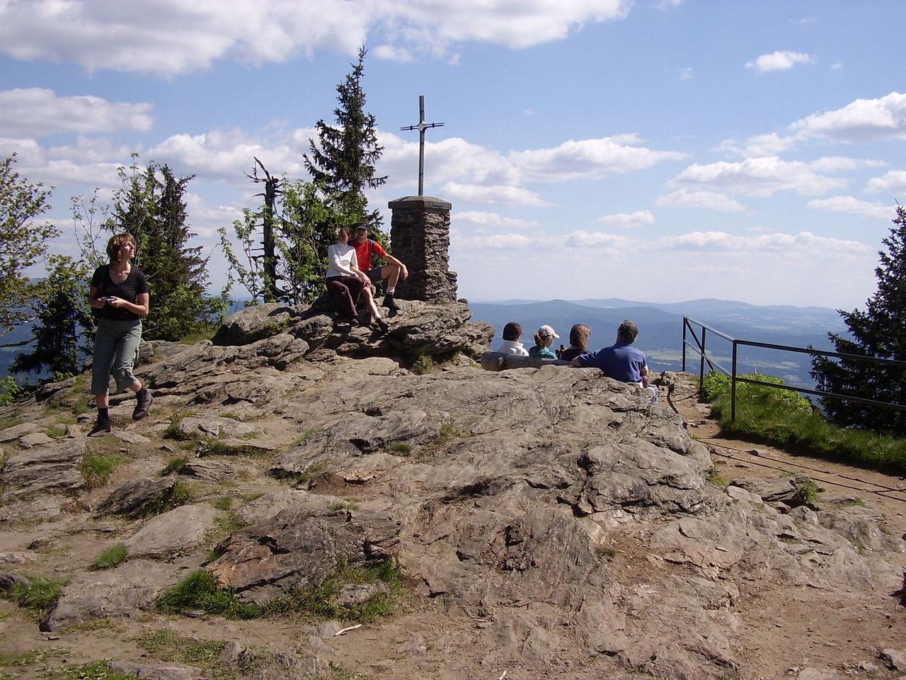 Rundtour vom Nationalparkzentrum auf den Großen Falkenstein | GPS ...