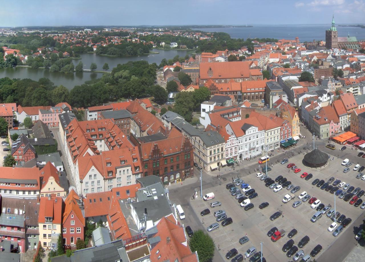 Runde über die Stralsunder Altstadtinsel und durch den Stadtwald | GPS Wanderatlas