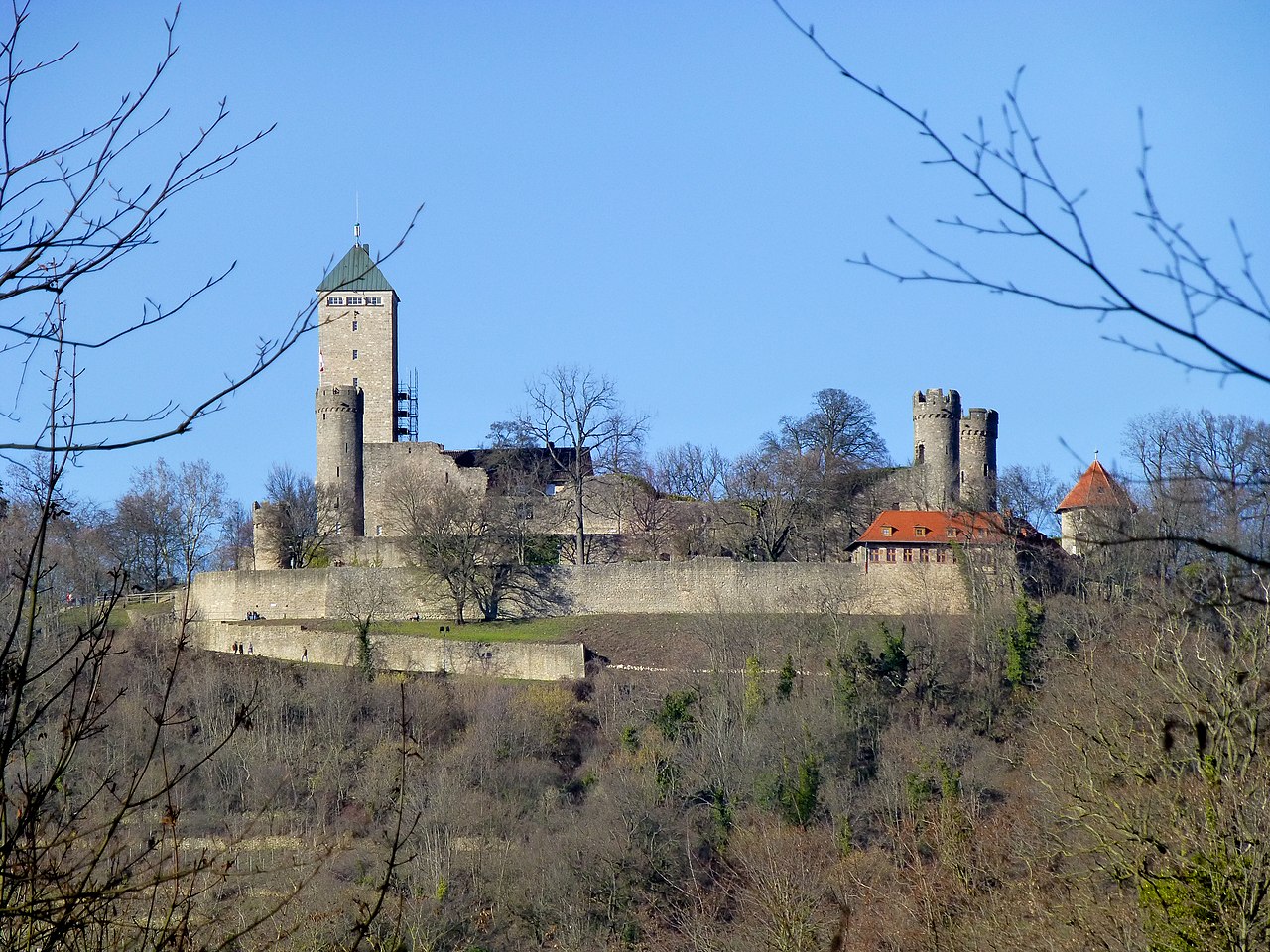 Starkenburg und Jägerrast: Rundtour bei Heppenheim (Bergstraße) | GPS ...