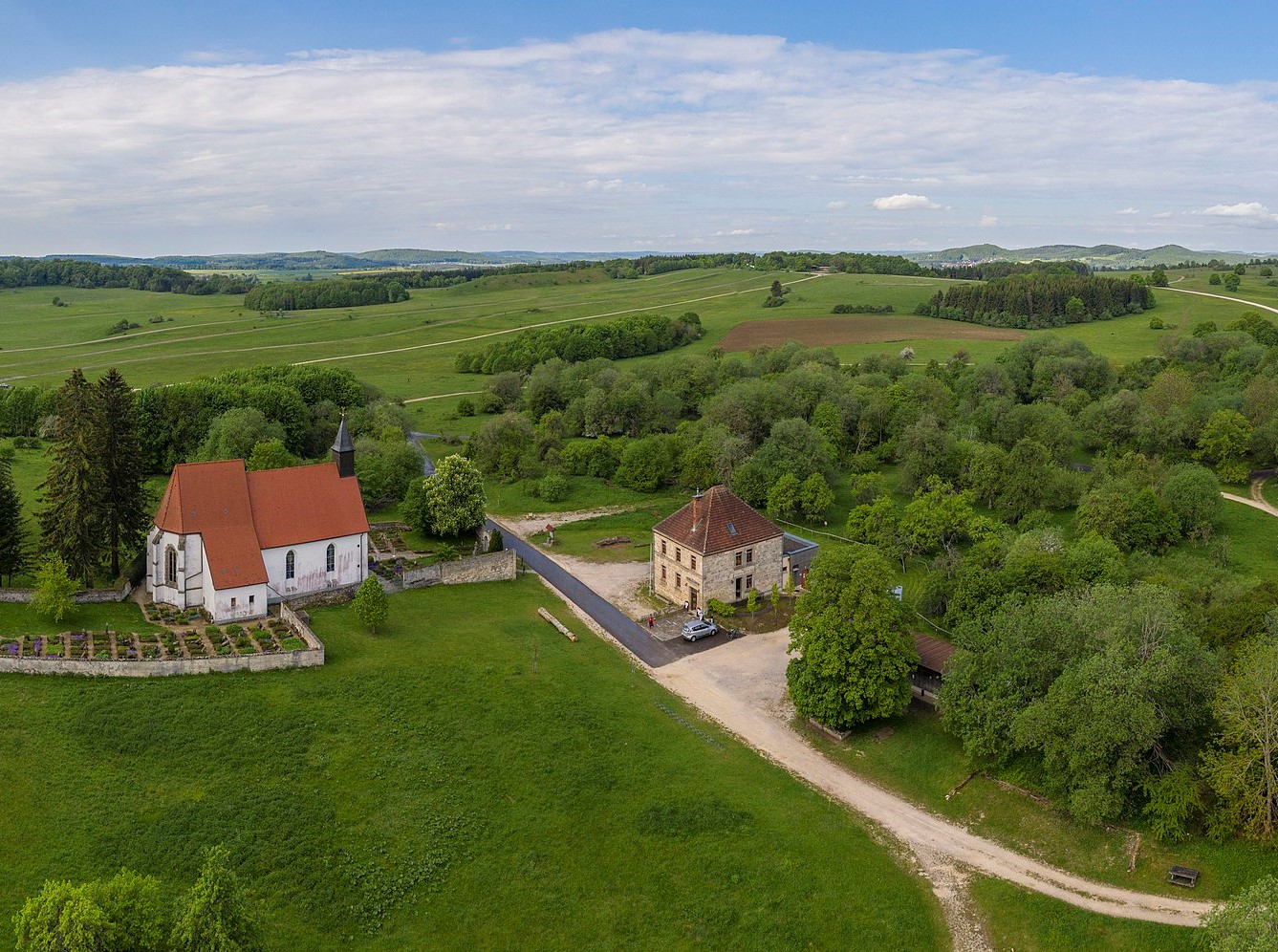 Runde zur Wüstung Gruorn und auf den Gänsewag | GPS Wanderatlas