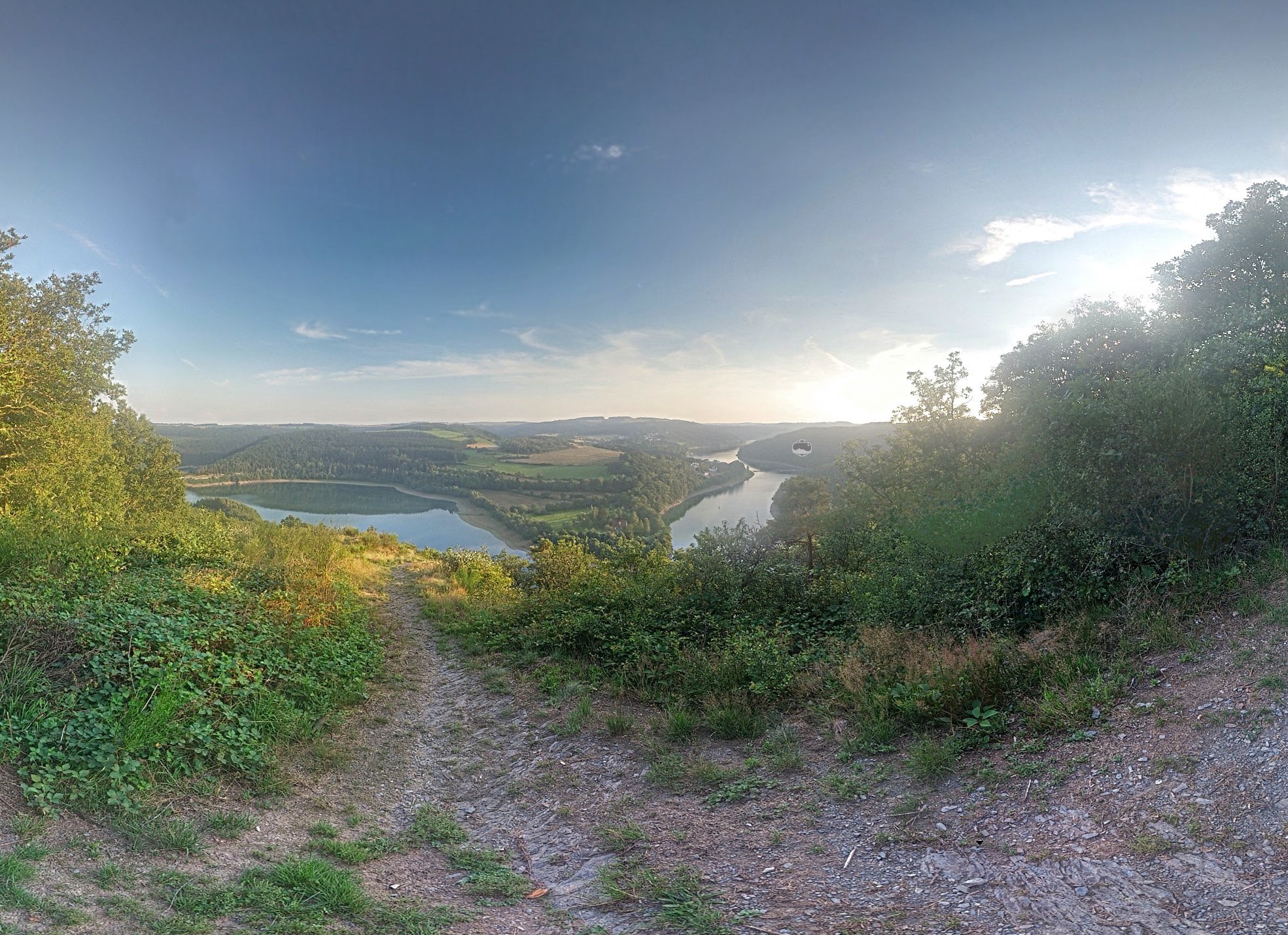 Circuit du lac: Rund um den Obersauer Stausee (östliche Runde) | GPS ...