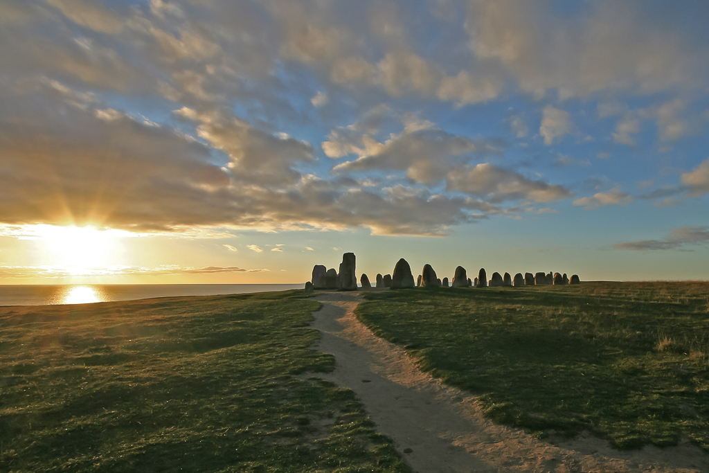 Tour zum Ales stenar - dem schwedischen Stonehenge! | GPS Wanderatlas