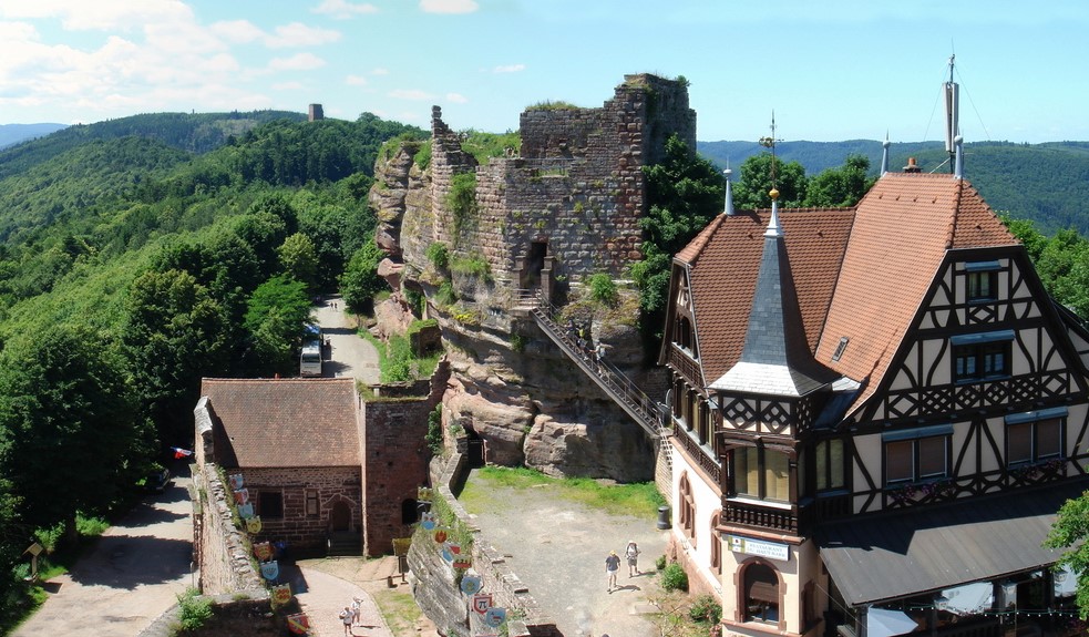 Burgenweg Elsass (Chemin des châteaux-forts d'Alsace) | GPS Wanderatlas