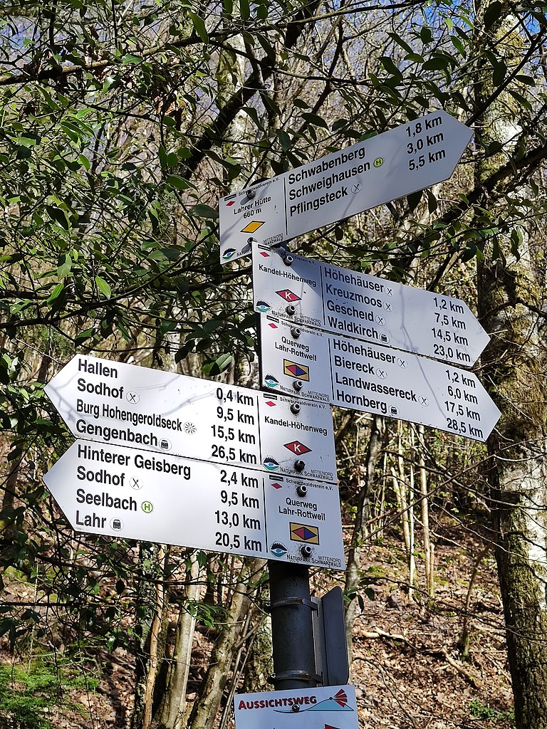 Wanderung Hoher Geisberg, Jägertonihof und Schweighausen | GPS Wanderatlas