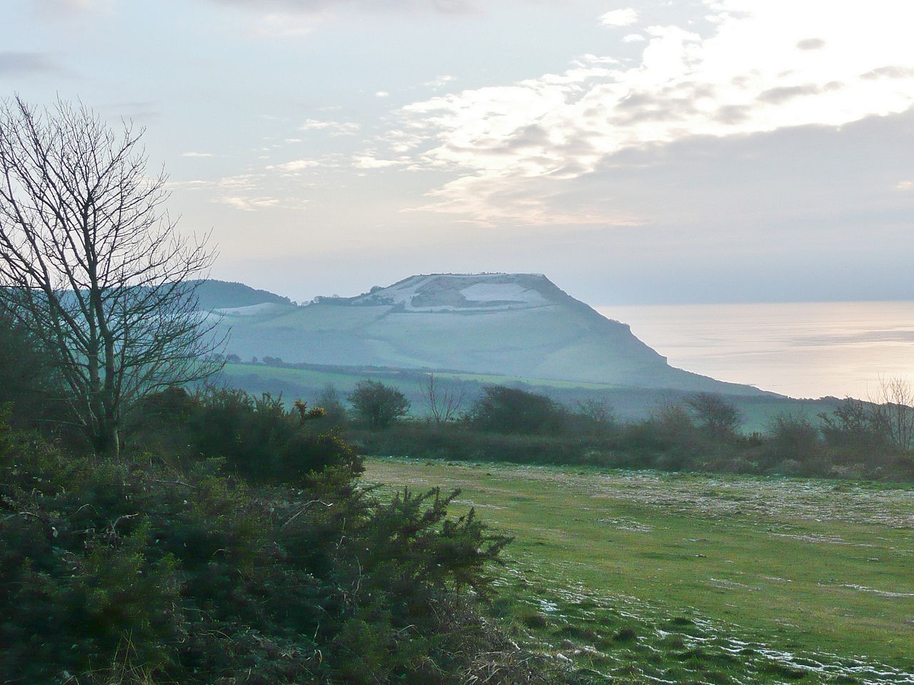 Rundtour von Charmouth über den Stonebarrow Hill (Dorset) | GPS Wanderatlas