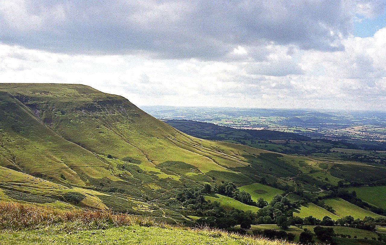 Vom Hay Bluff auf den Twmpa (Black Mountains) | GPS Wanderatlas