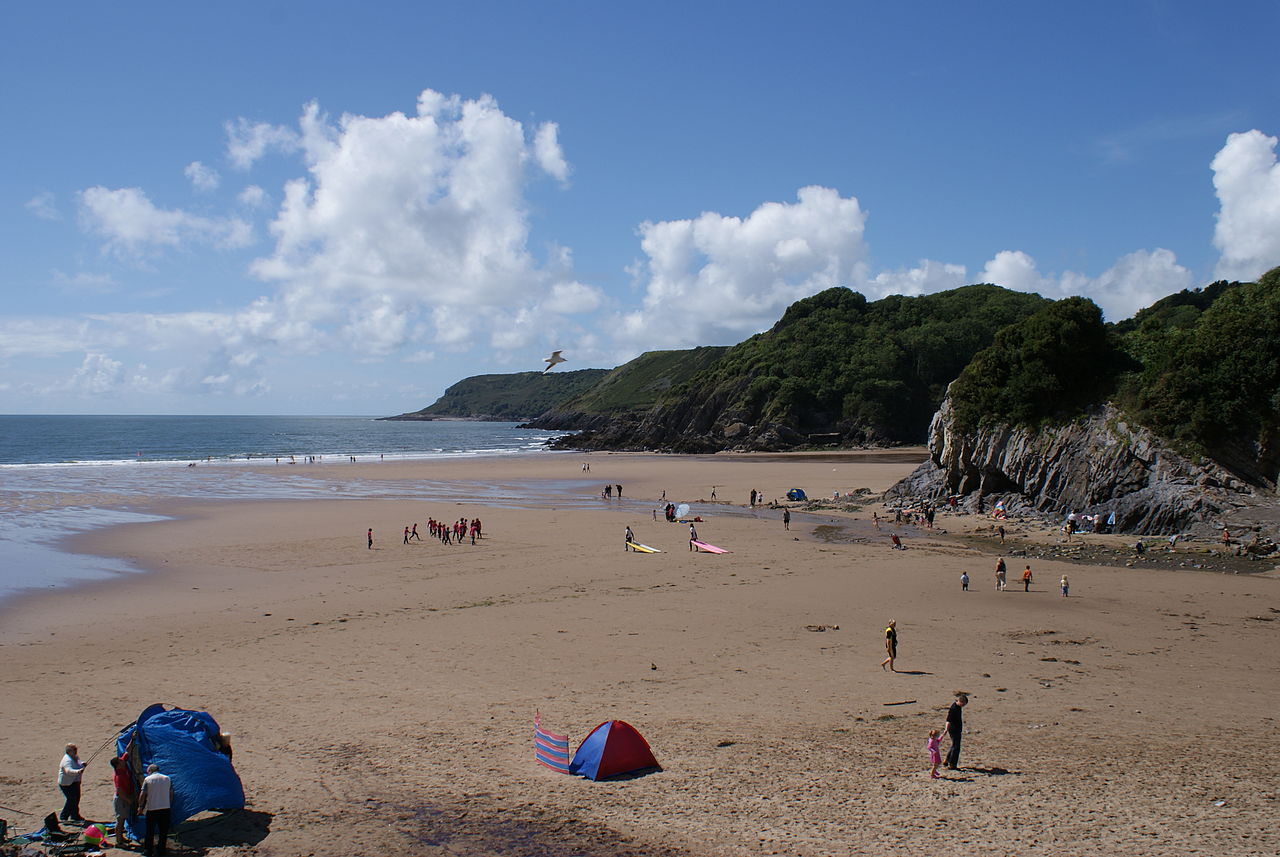 Rund um Bishopston (mit Caswell Bay und Bishopston Valley) | GPS ...
