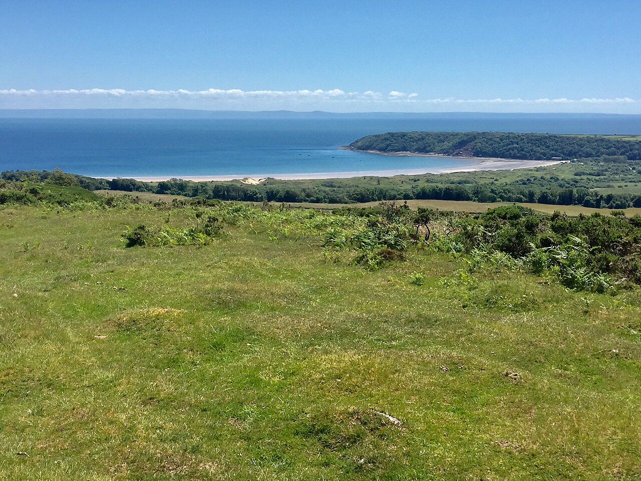 Über den Cefn Bryn auf Gower | GPS Wanderatlas
